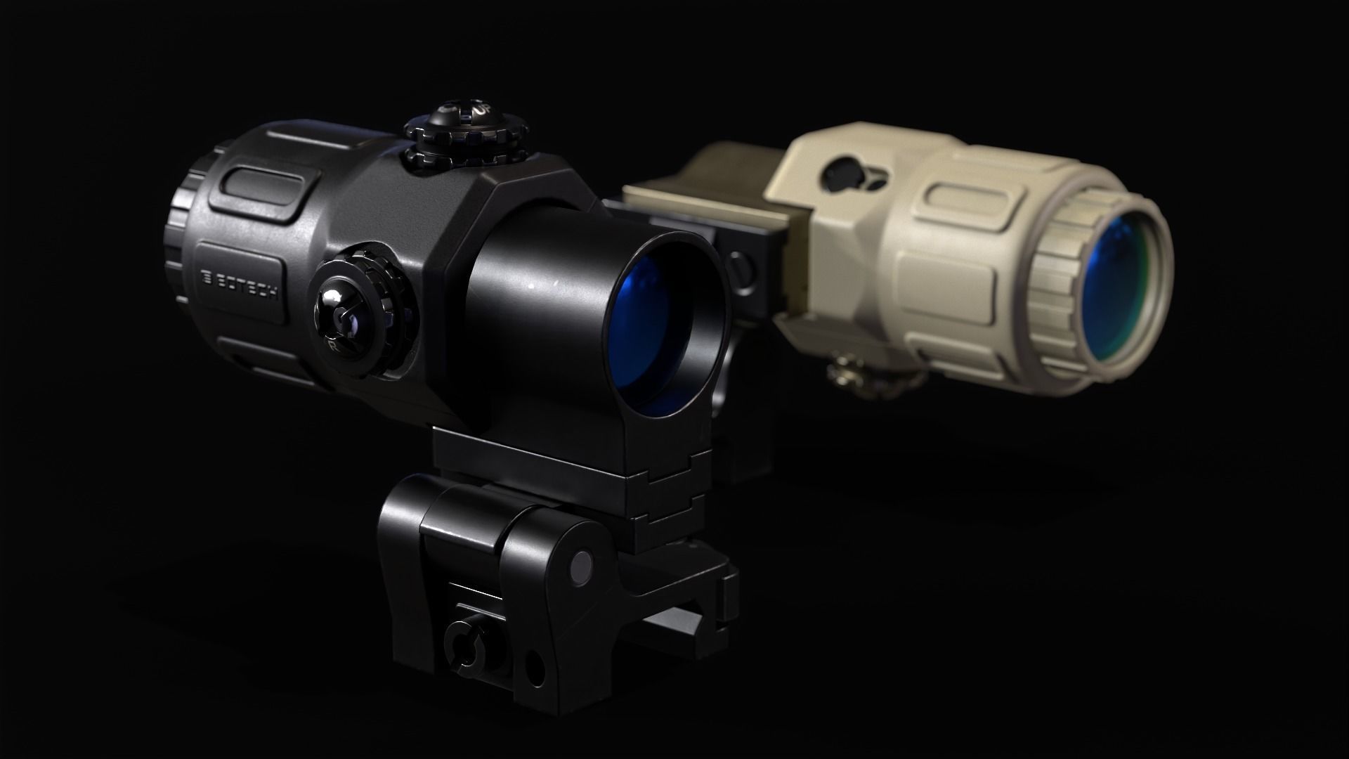 3D model EOTech G33 Magnifier VR / AR / low-poly | CGTrader