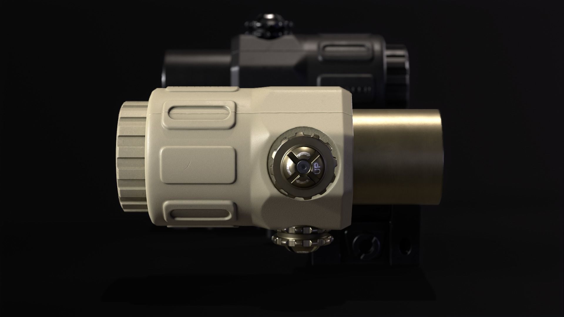 3D model EOTech G33 Magnifier VR / AR / low-poly | CGTrader