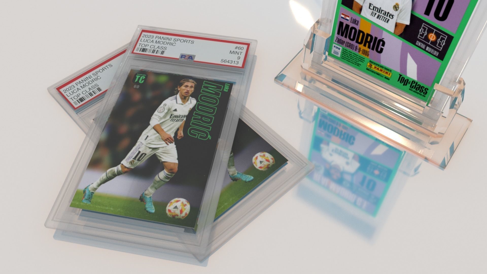 Soccer Card Graded Case With Display Stand 3D model | CGTrader