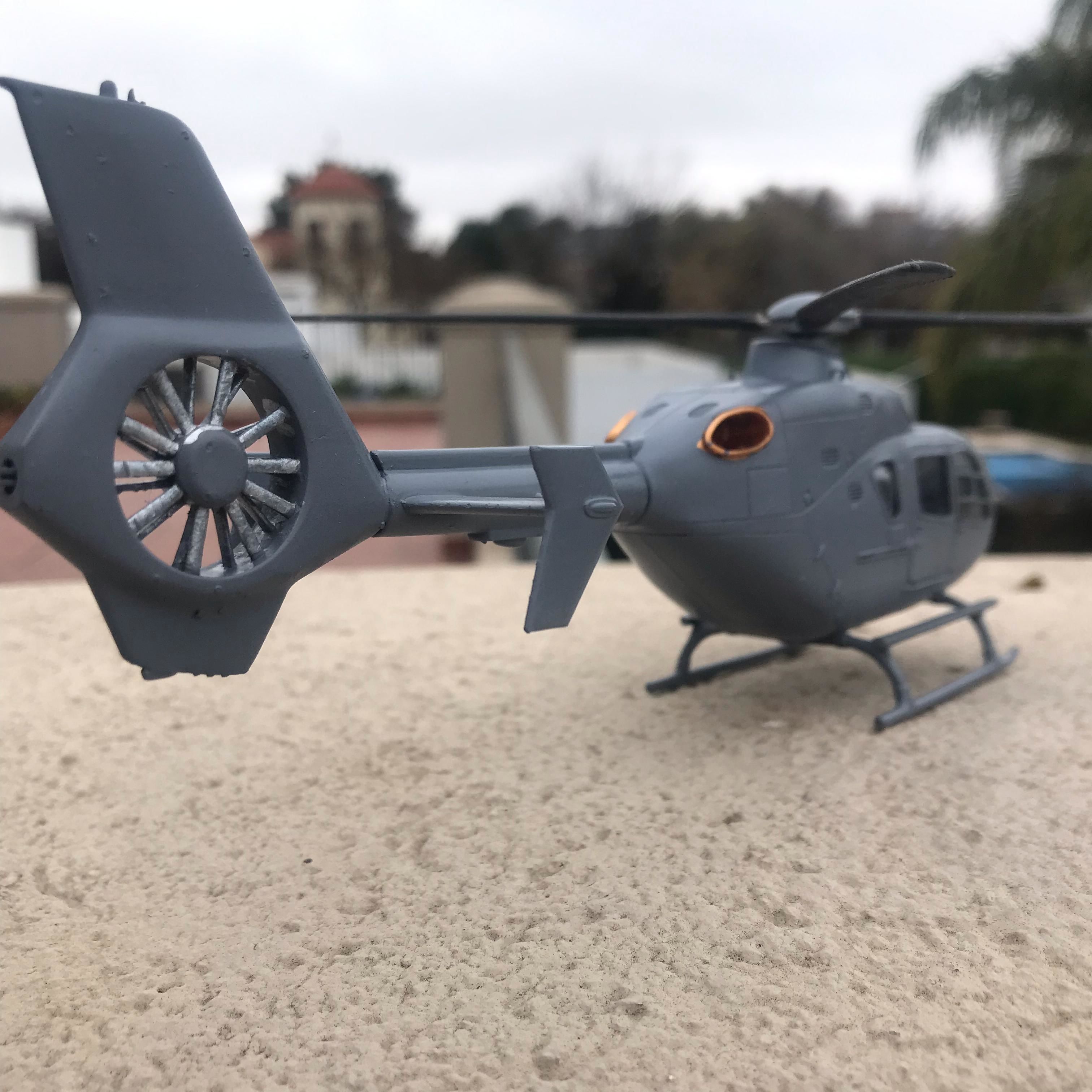 EC135 HELICOPTER SCALE MODEL 1 48 ASSEMBLY KIT 3D model 3D printable ...