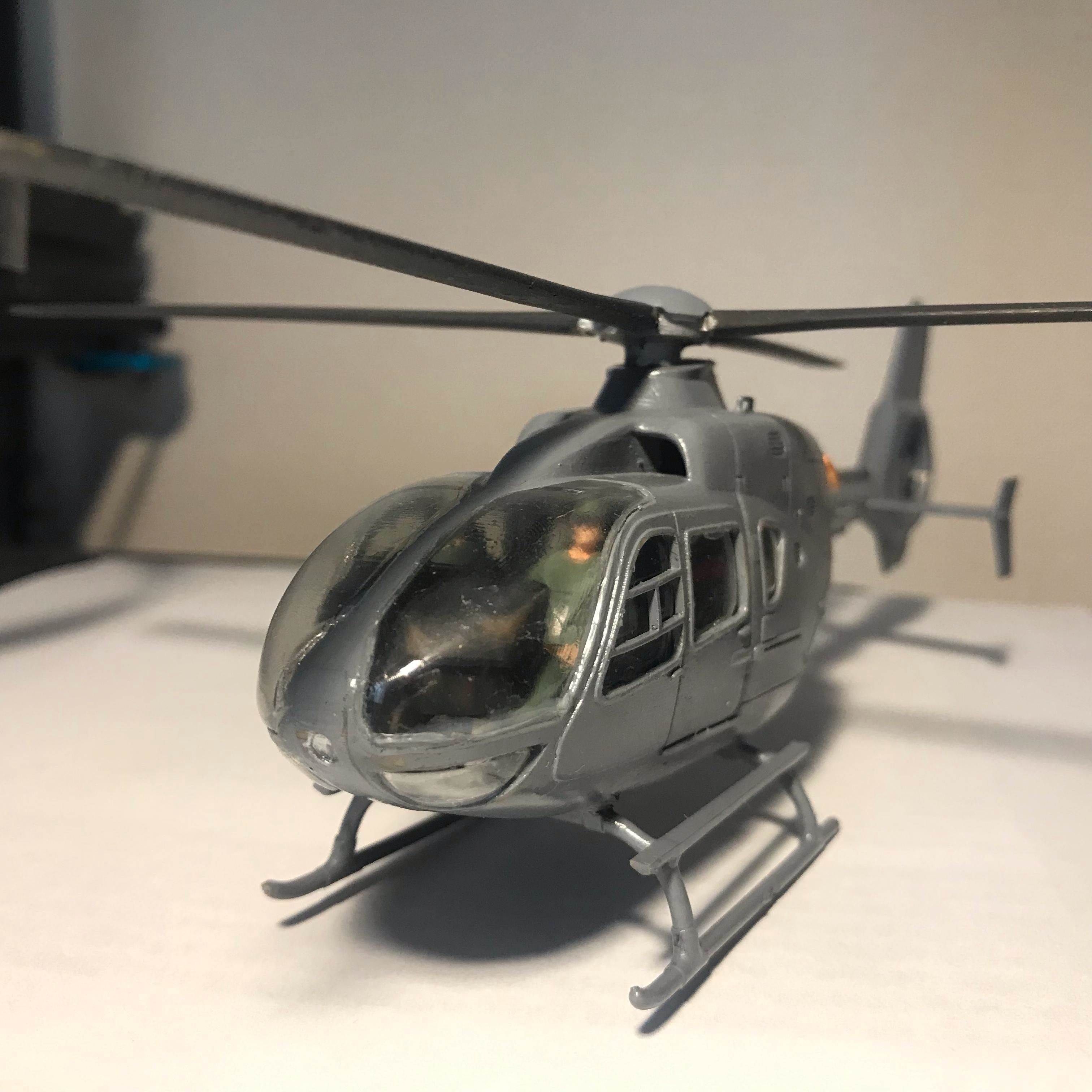 EC135 HELICOPTER SCALE MODEL 1 48 ASSEMBLY KIT 3D model 3D printable ...