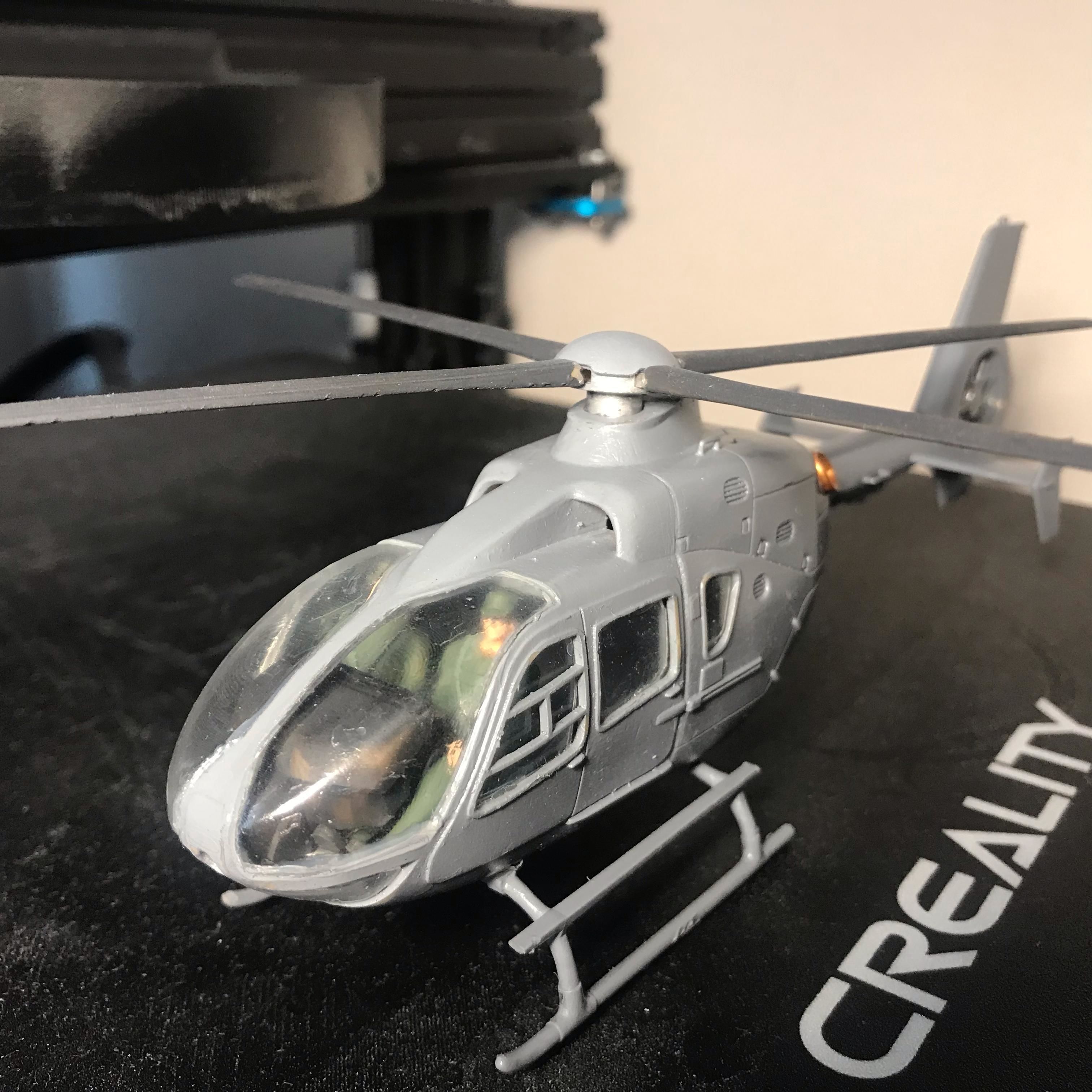 EC135 HELICOPTER SCALE MODEL 1 48 ASSEMBLY KIT 3D model 3D printable ...