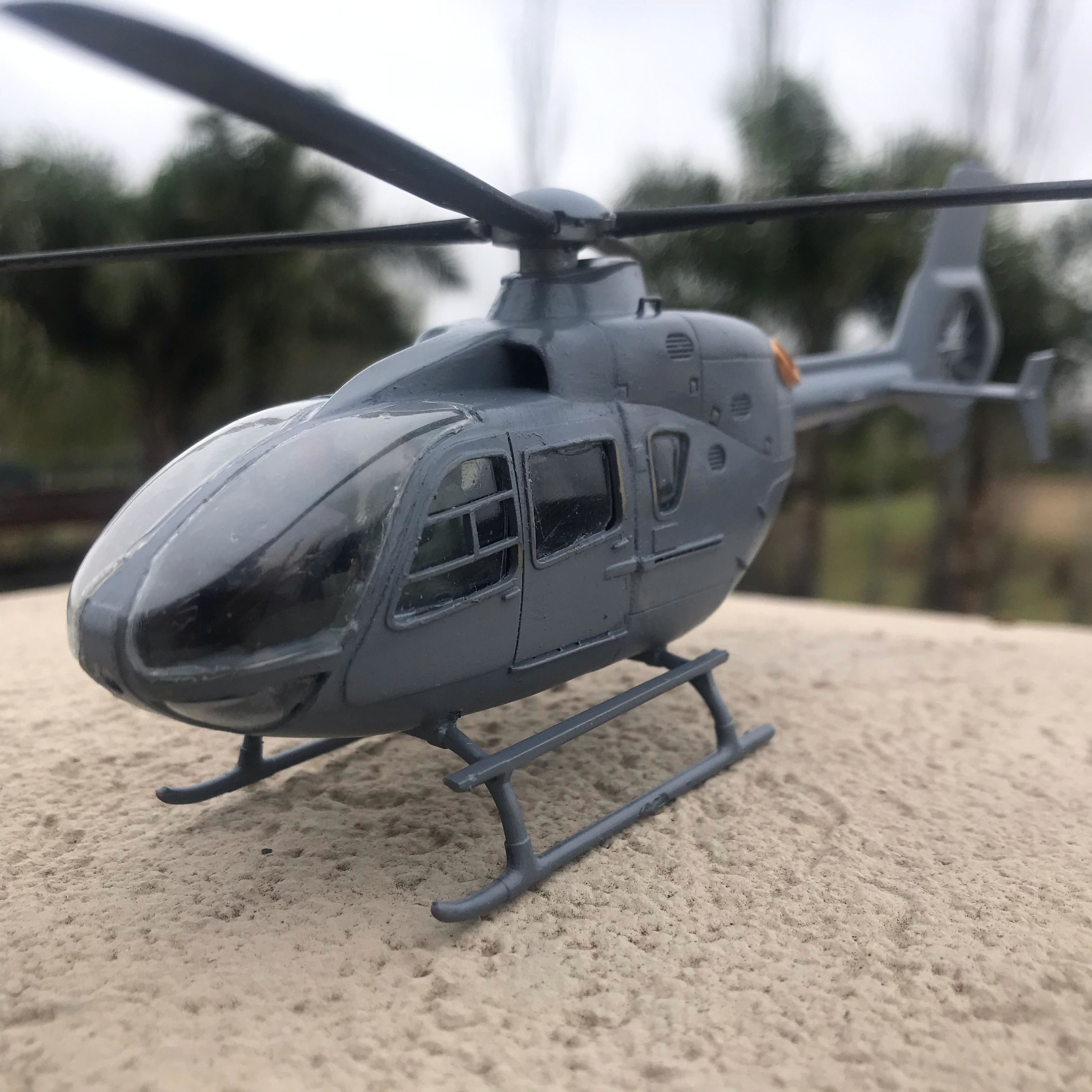 EC135 HELICOPTER SCALE MODEL 1 48 ASSEMBLY KIT 3D model 3D printable ...