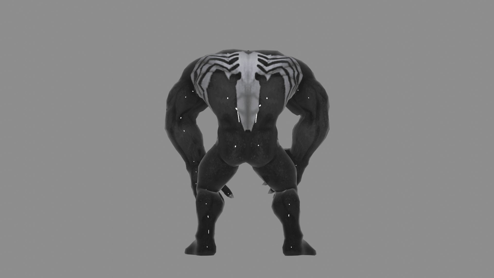 3d Model Venom 3d Blender Model Vr Ar Low Poly Cgtrader 