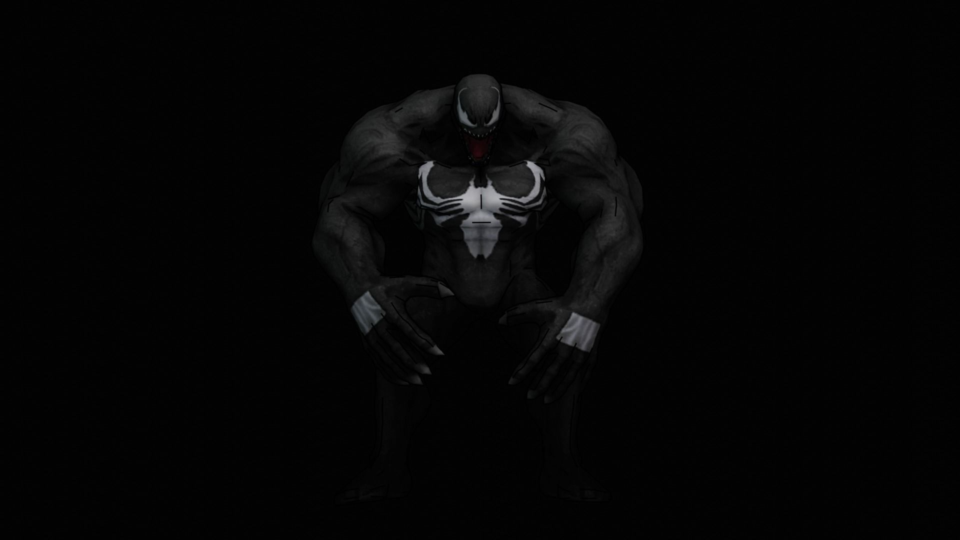 3D model venom 3d blender model VR / AR / low-poly | CGTrader