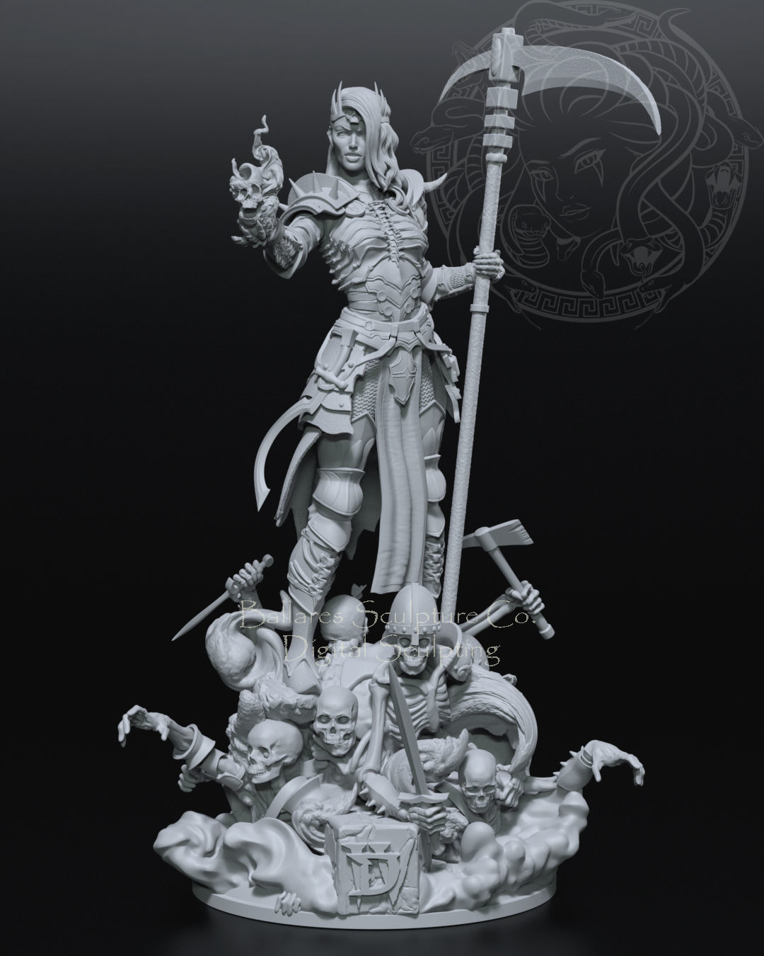 NECROMANCER BY CREATIVE GEEK MB 3D model 3D printable | CGTrader