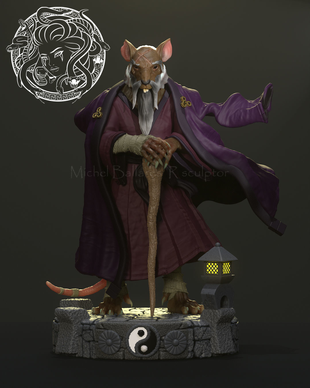 SPLINTER VERSION 1 BY CREATIVE GEEK MB 3D model 3D printable | CGTrader