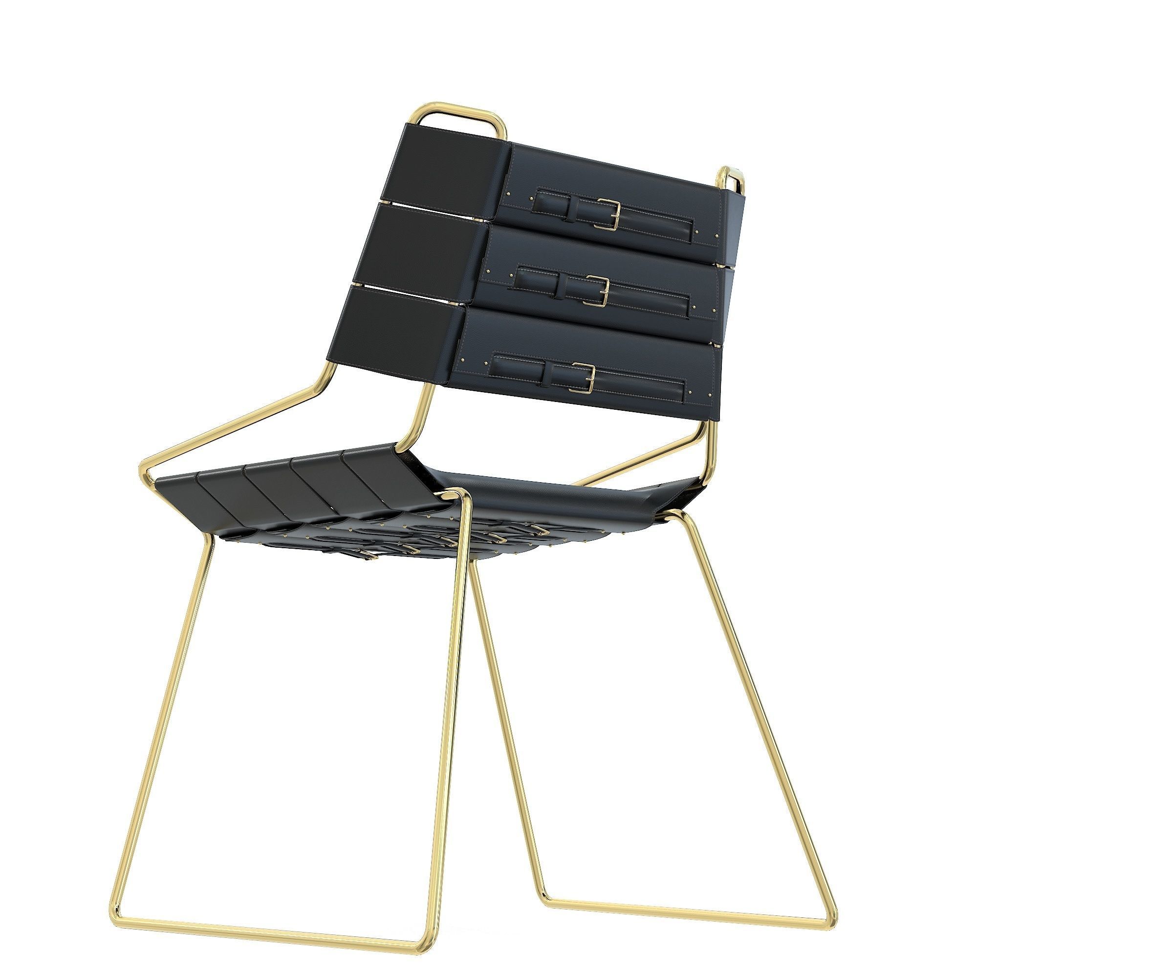 3D model Louis Vuitton Belt Chair VR / AR / low-poly | CGTrader