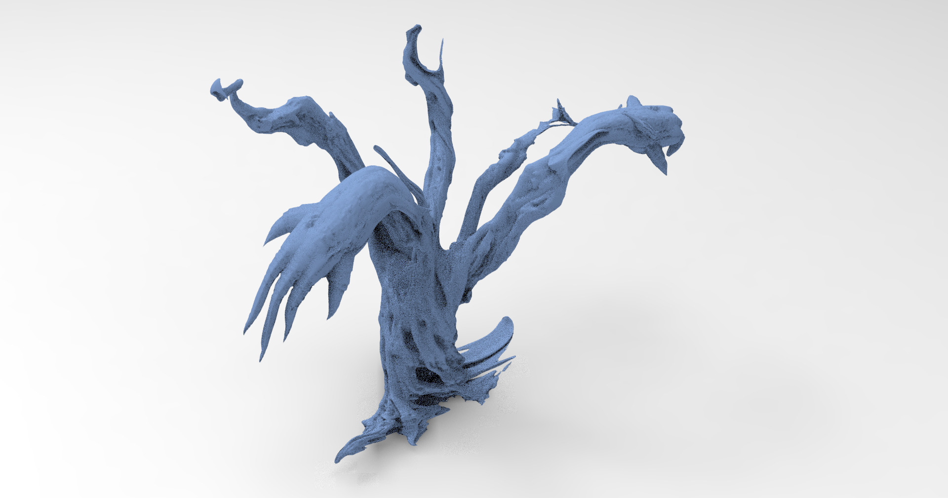 Claw Horror Tree 2 3D model | CGTrader