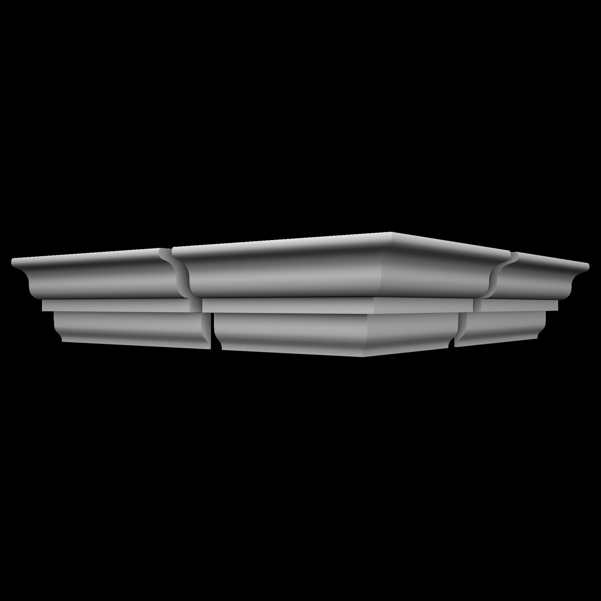 3D model 70 Ceiling Base Mesh VR / AR / low-poly | CGTrader