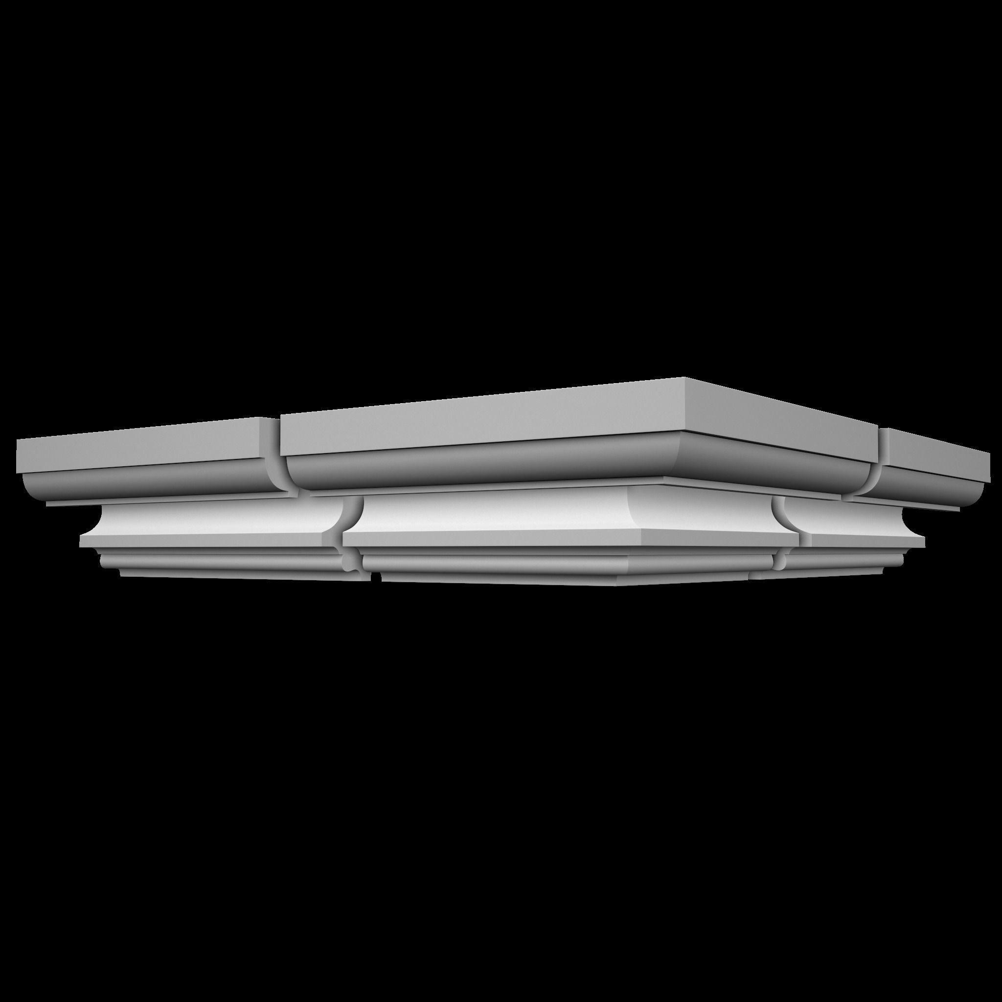 3D model 70 Ceiling Base Mesh VR / AR / low-poly | CGTrader