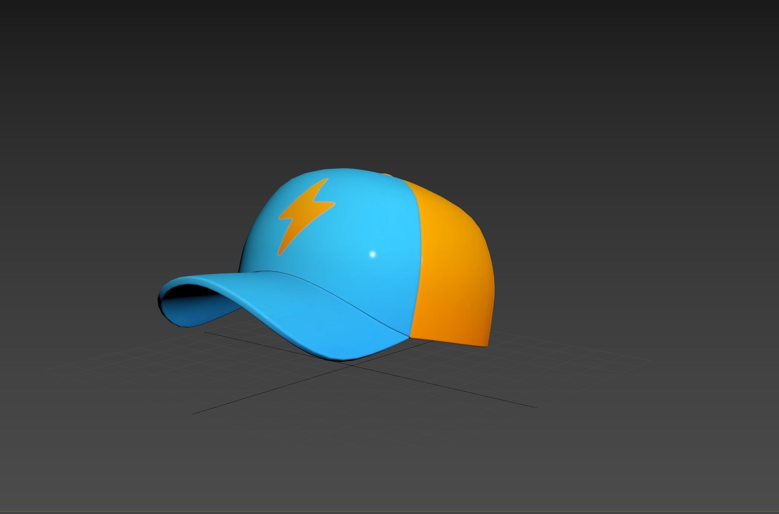 Thunder Cap 3D model | CGTrader