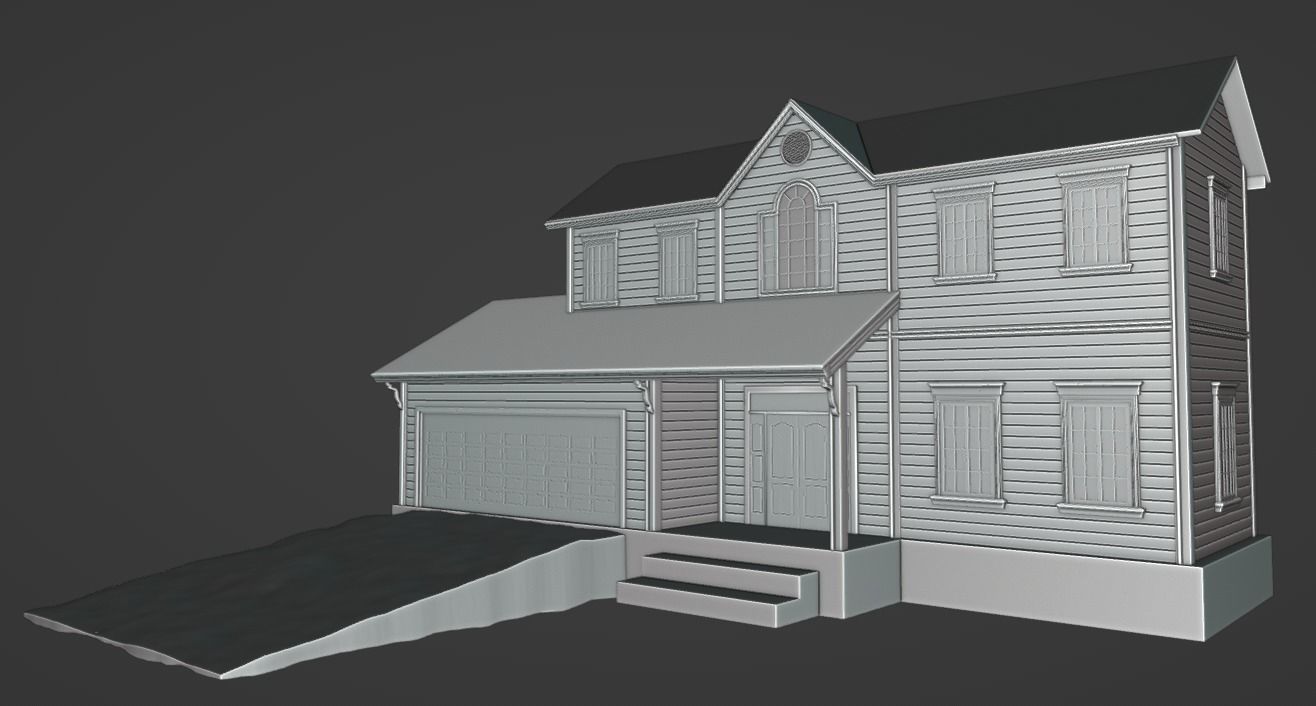 House model free 3D model | CGTrader