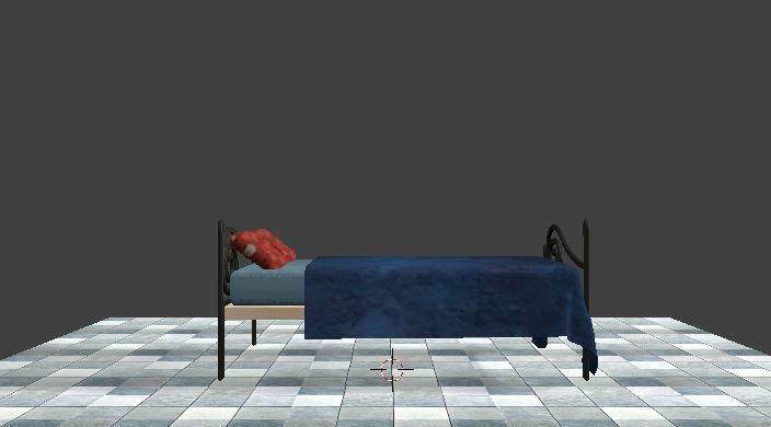 Single Bed 3D Model free VR / AR / low-poly 3D model | CGTrader