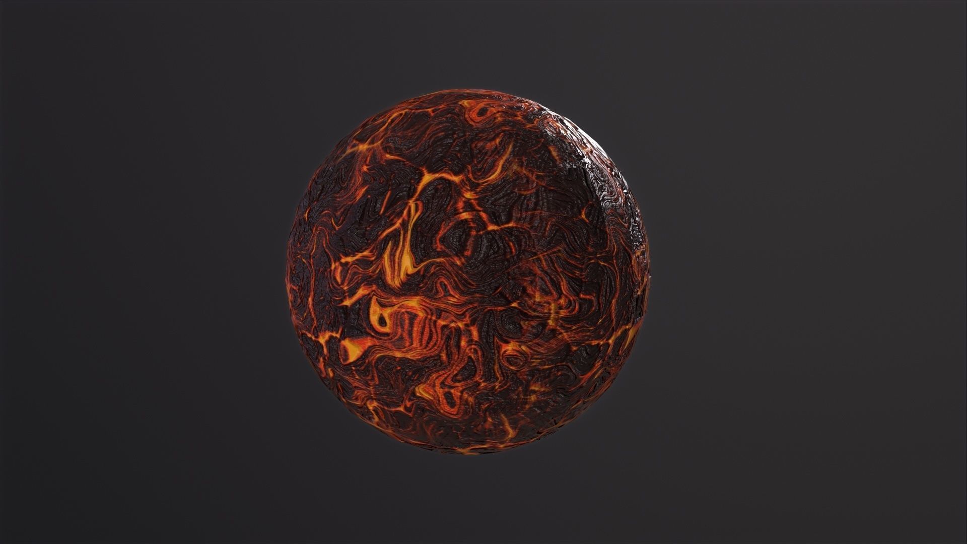 3D model Lava Planet 3D Model VR / AR / low-poly | CGTrader