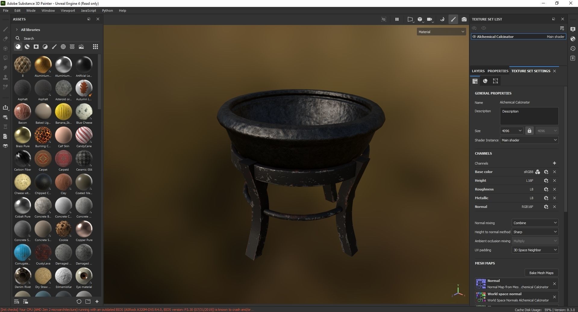 3D model Alchemical Calcinator 3D Model VR / AR / low-poly | CGTrader