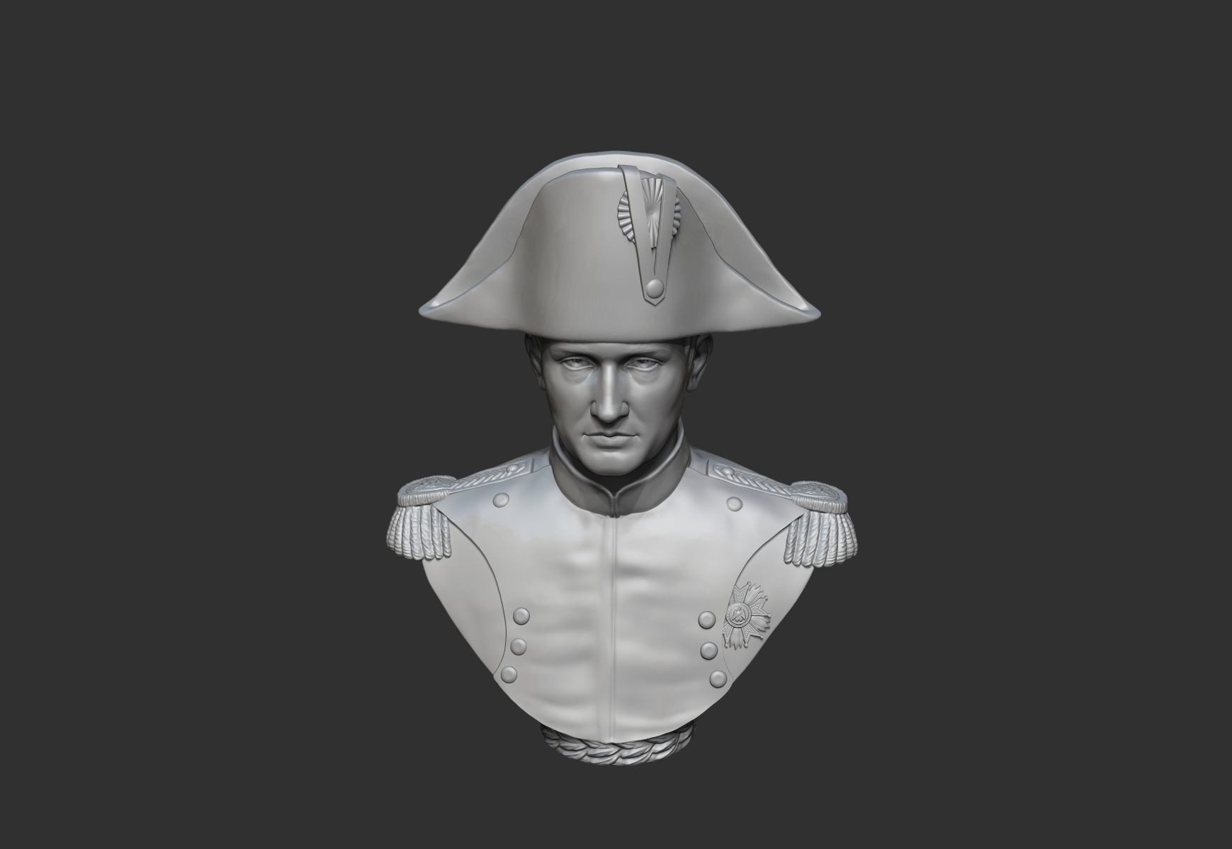 Napoleon Bonaparte 3D model 3D printable | CGTrader