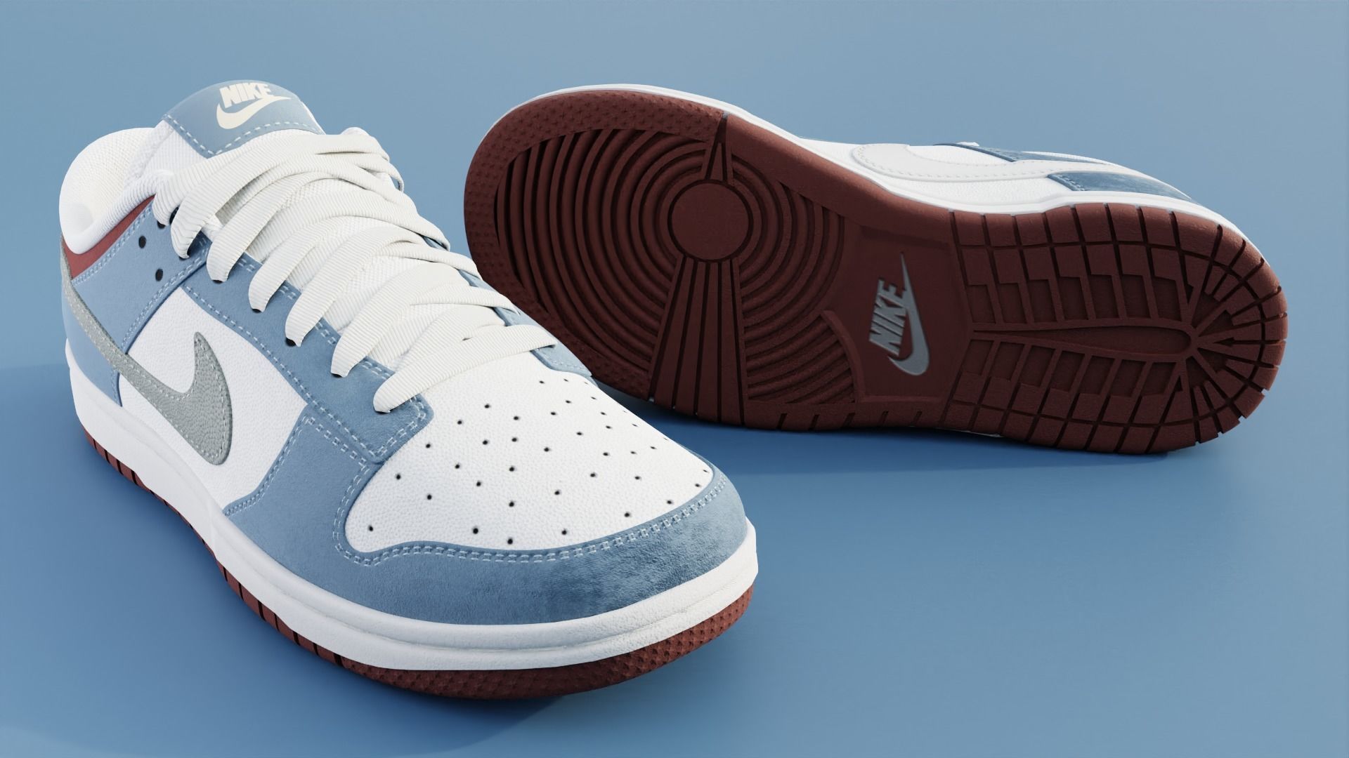 Nike Dunk Low 3D model | CGTrader
