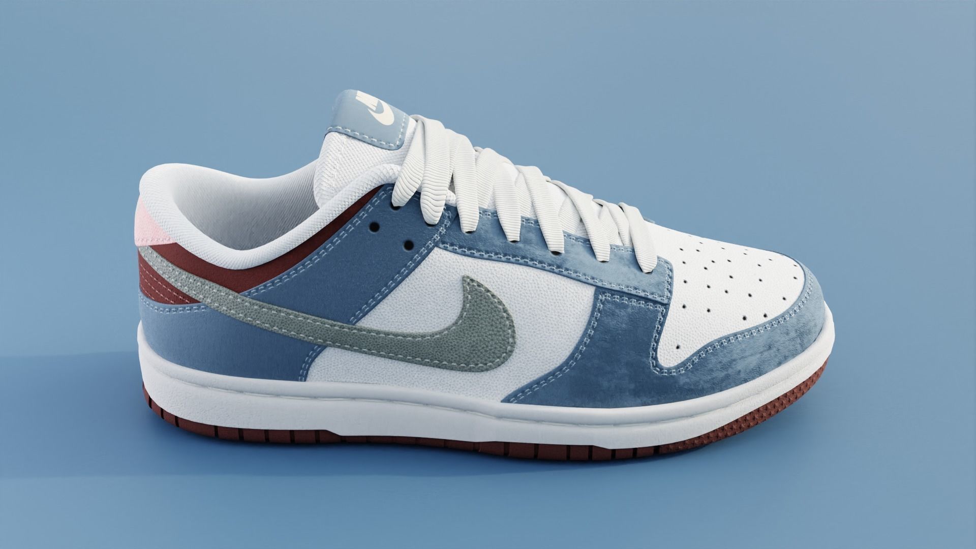 Nike Dunk Low 3D model | CGTrader
