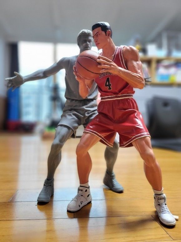 Slam dunk Uozumi Jun figure 3d printable 3D print model 3D model 3D ...