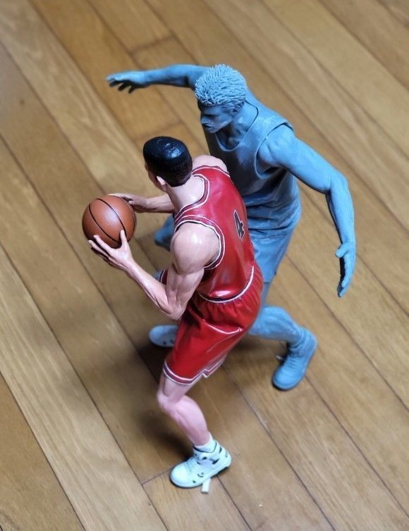Slam dunk Uozumi Jun figure 3d printable 3D print model 3D model 3D ...