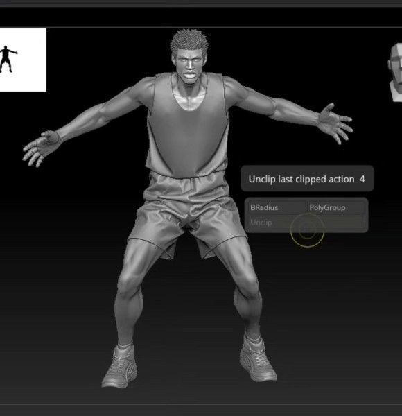 Slam dunk Uozumi Jun figure 3d printable 3D print model 3D model 3D ...