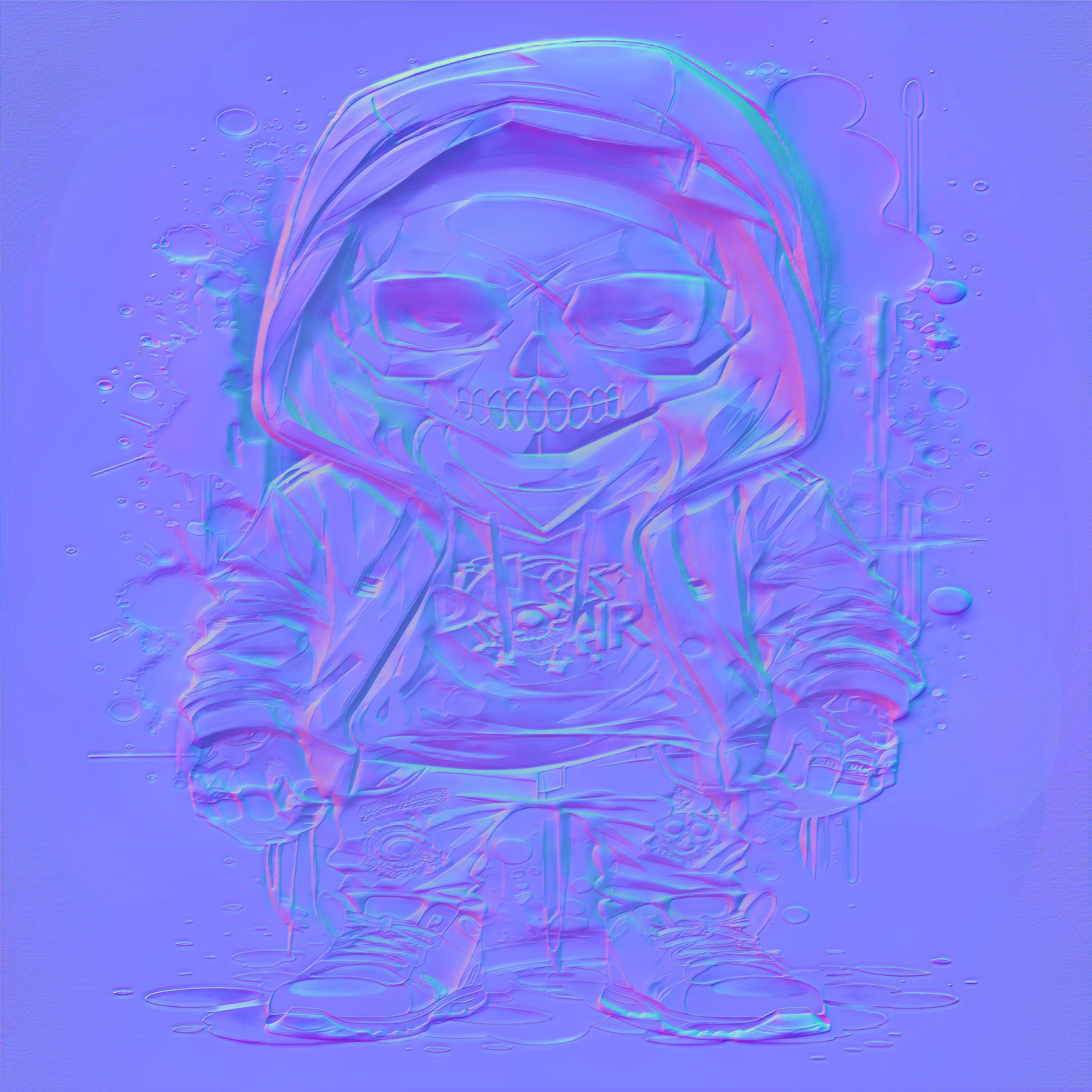 Texture Textures sticker VR / AR / low-poly | CGTrader