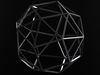 Wireframe Snub Cube 3D model 3D printable | CGTrader