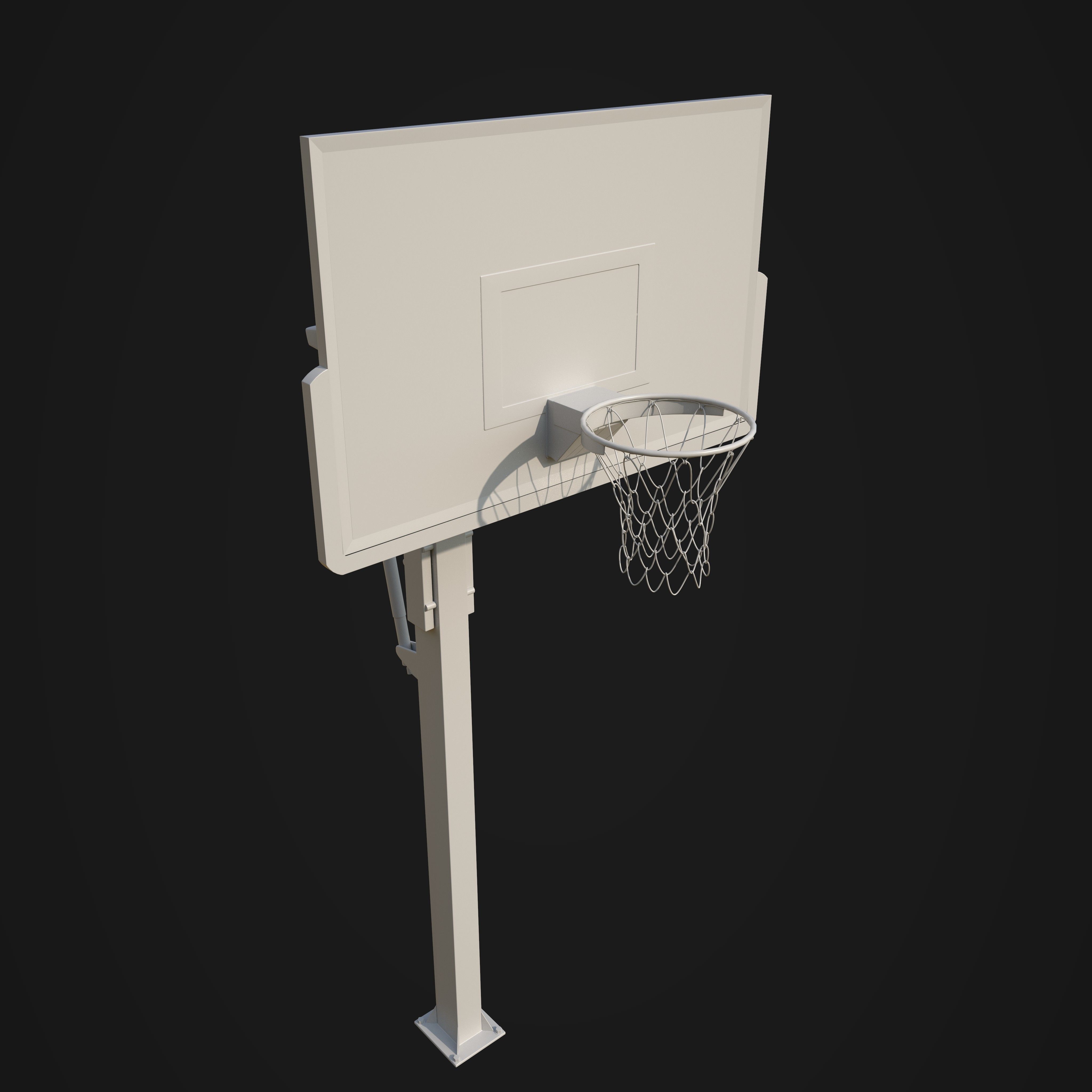 3D model Basketball hoop neon 4K VR / AR / low-poly | CGTrader