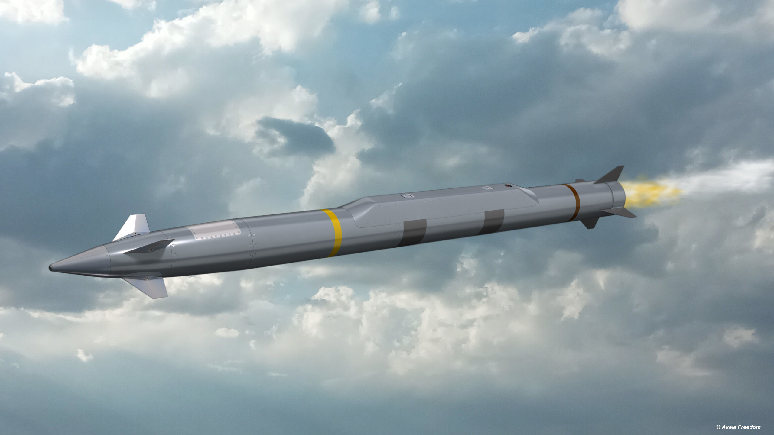 Rampage Missile 3D model animated | CGTrader