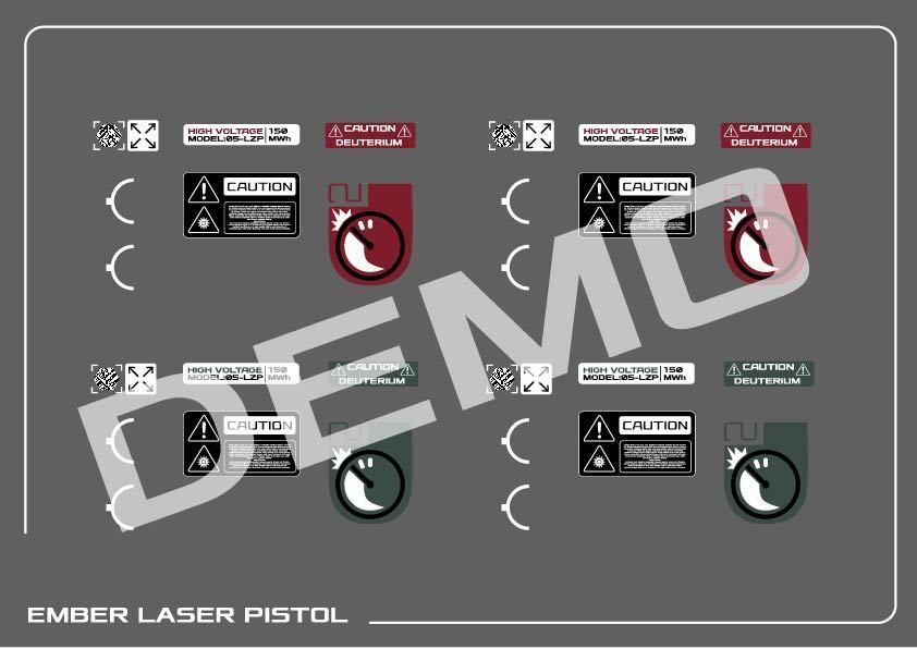 Solstice EMBER LASER PISTOL starfield props cosplay 3D model 3D ...