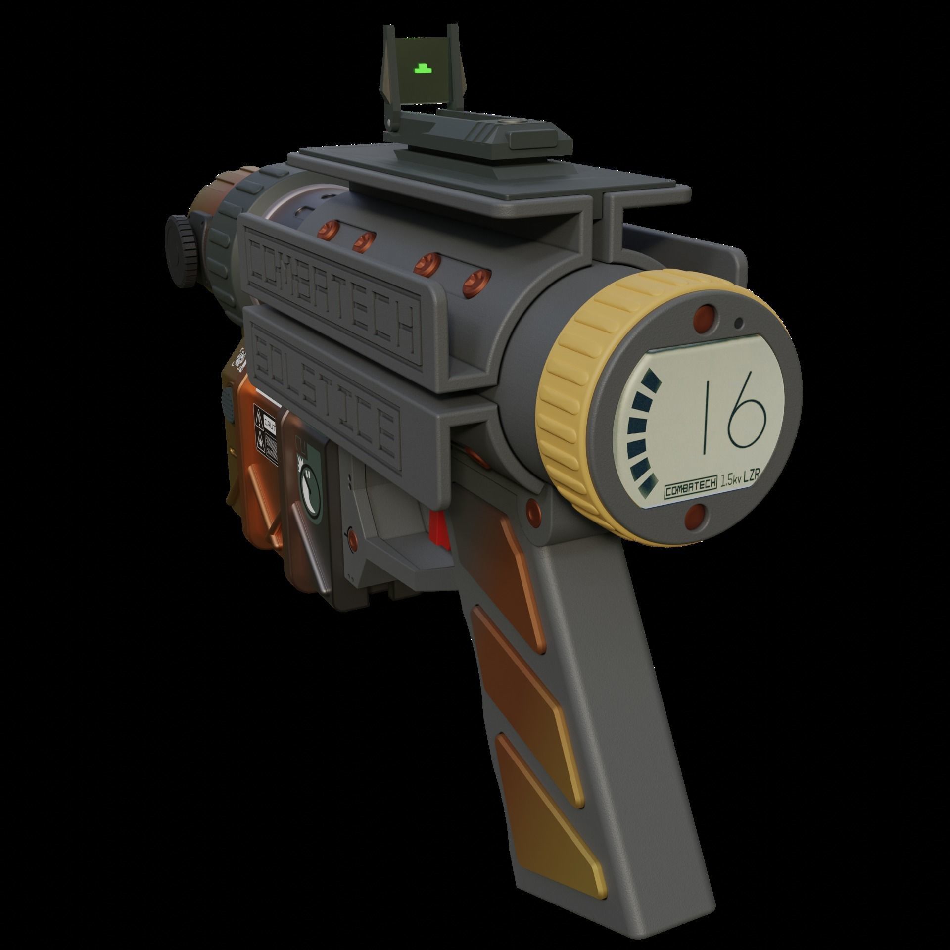 Solstice EMBER LASER PISTOL starfield props cosplay 3D model 3D ...