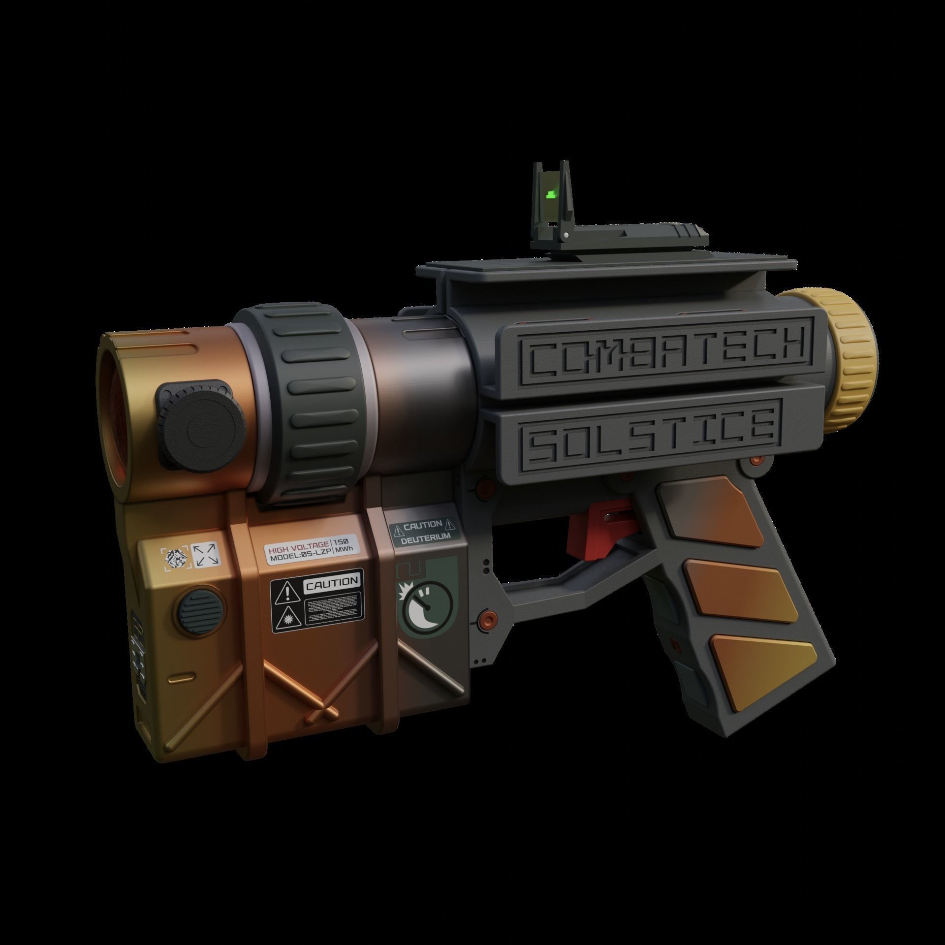 Solstice EMBER LASER PISTOL starfield props cosplay 3D model 3D ...