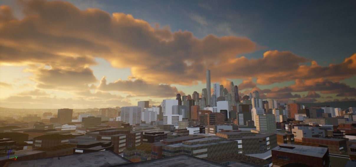 City Unreal Engine 3D model | CGTrader