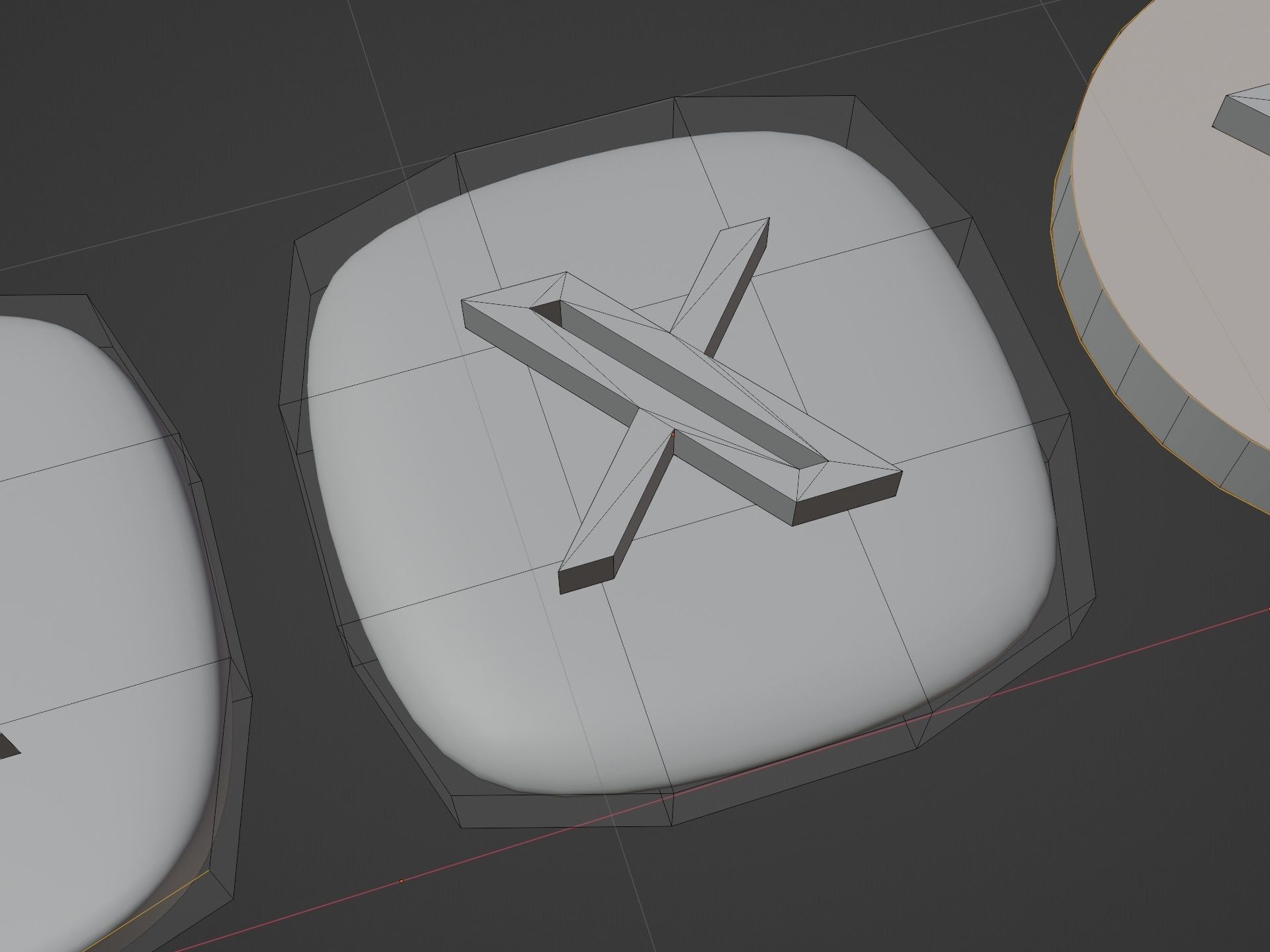 X social media network - Twitter logo 3D model | CGTrader