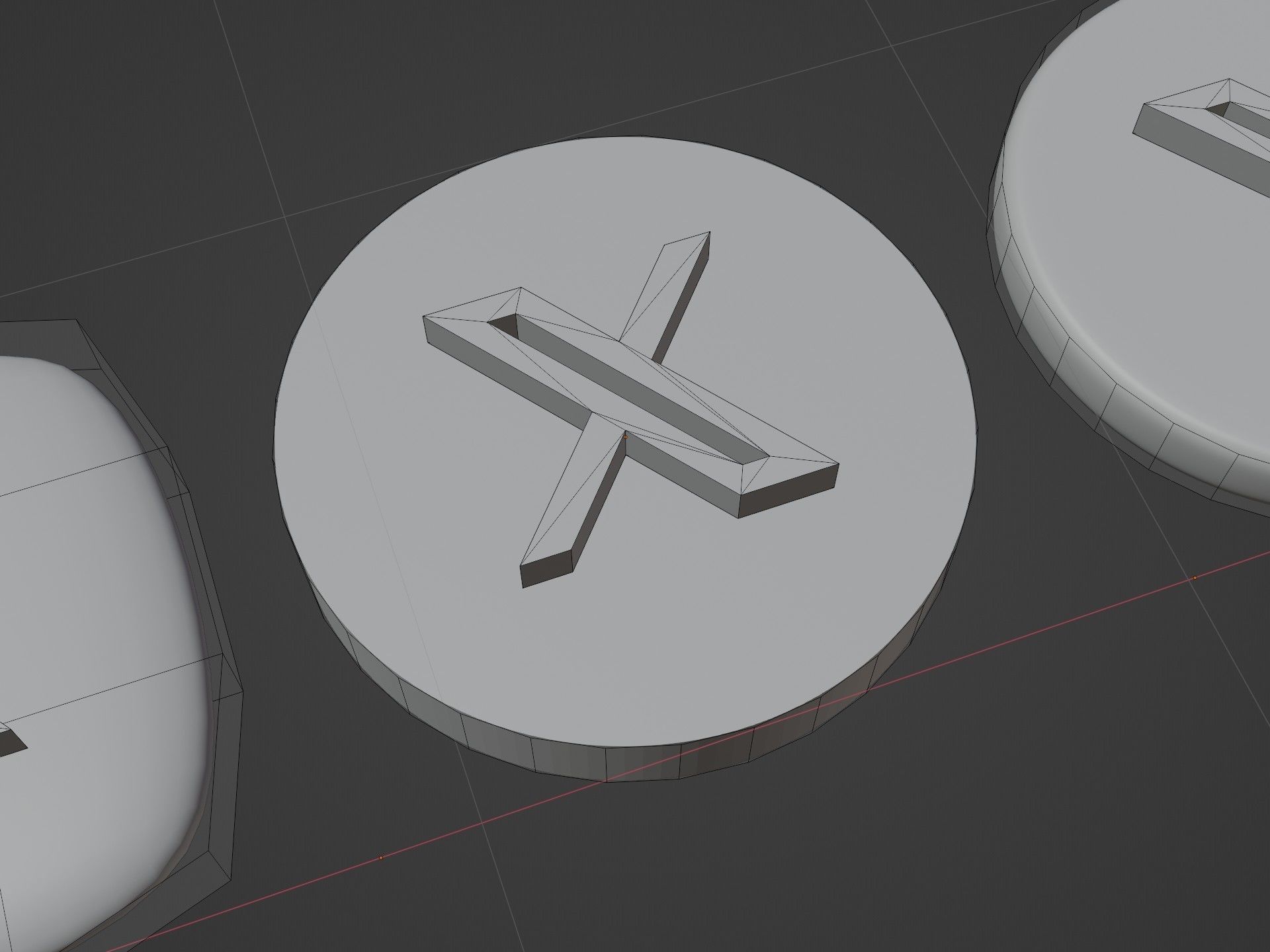 X social media network - Twitter logo 3D model | CGTrader