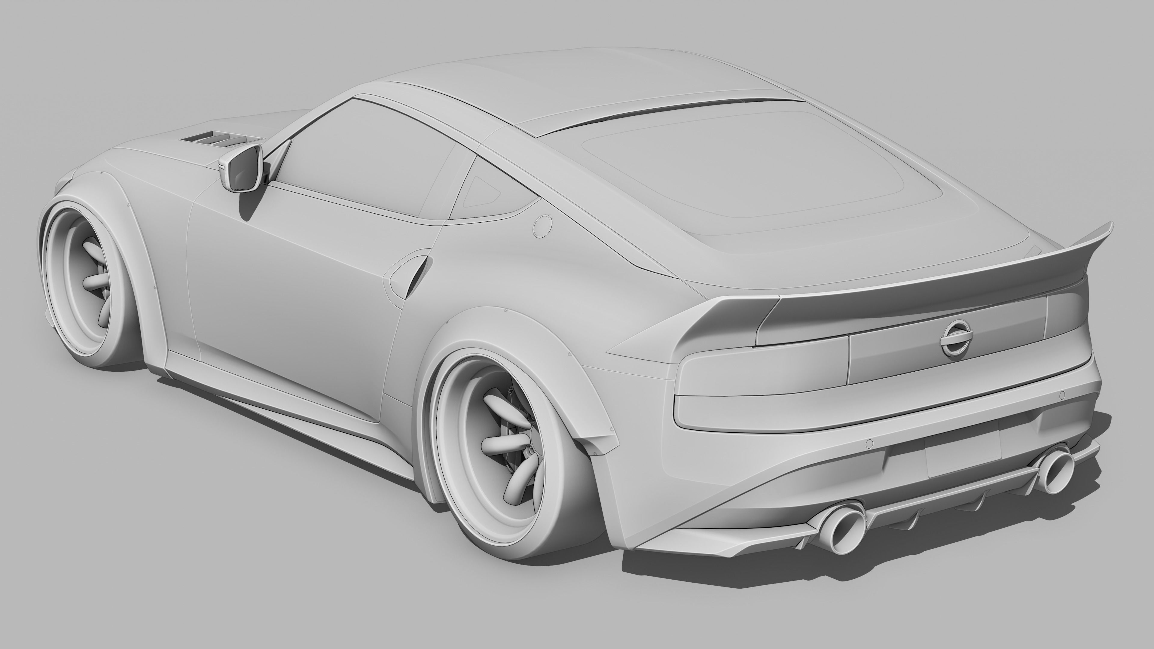 Nissan Fairlady Z RZ34 400Z Liberty Walk free 3D model | CGTrader