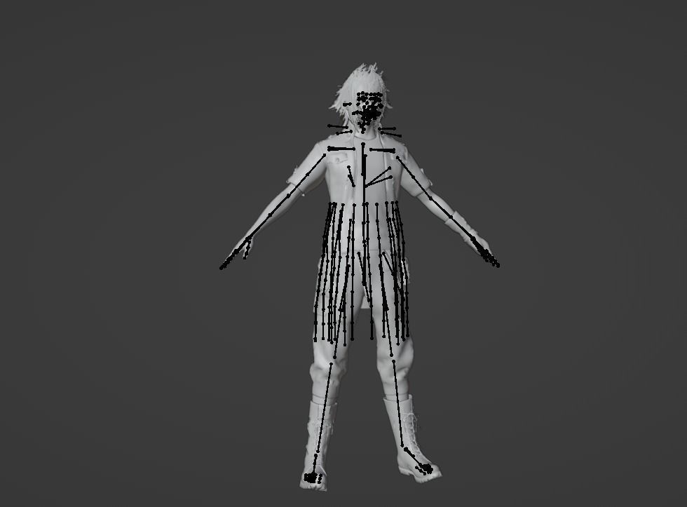 Noctis Lucis Caelum Final Fantasy 3D model Fully Rigged 3D model rigged ...