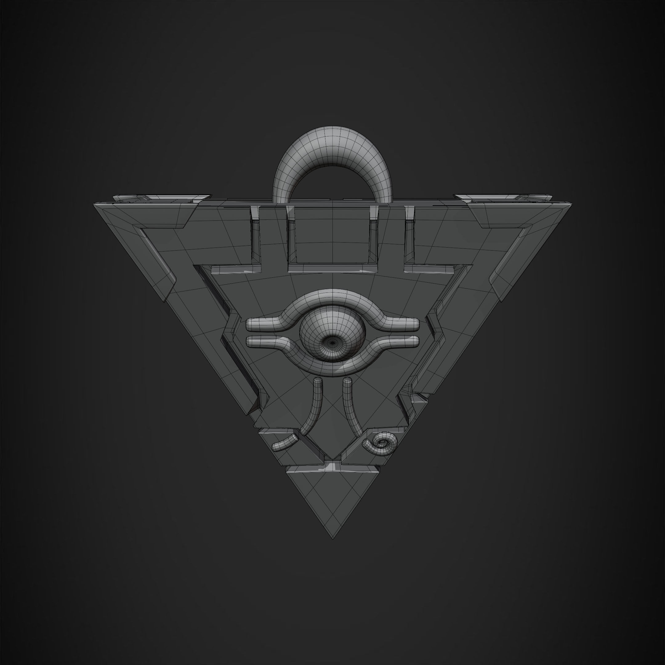 Yu-Gi-Oh Millennium Puzzle Pendant for Cosplay 3D model 3D printable ...