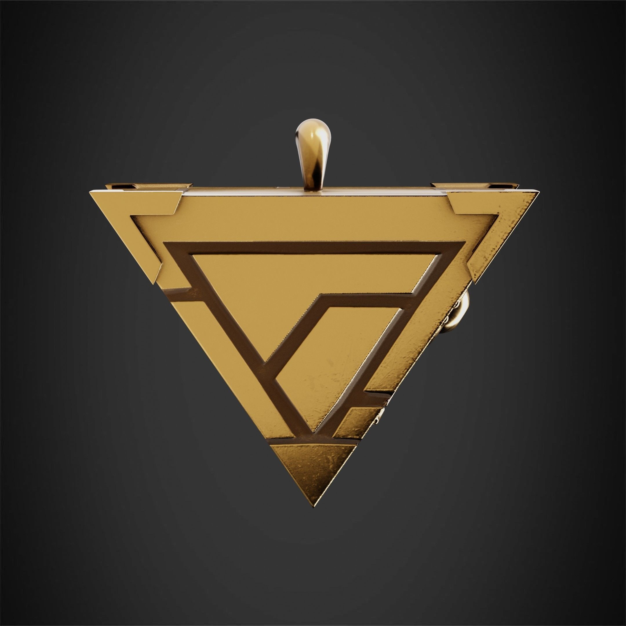 Yu-Gi-Oh Millennium Puzzle Pendant for Cosplay 3D model 3D printable ...