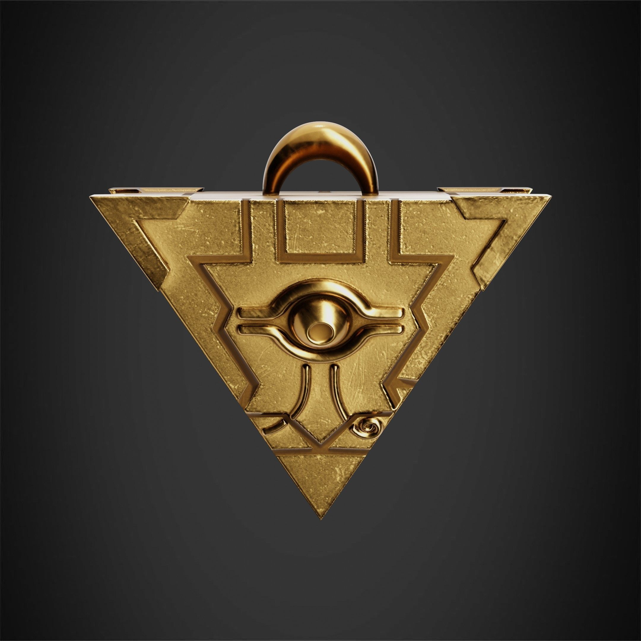 Yu-Gi-Oh Millennium Puzzle Pendant for Cosplay 3D model 3D printable | CGTrader