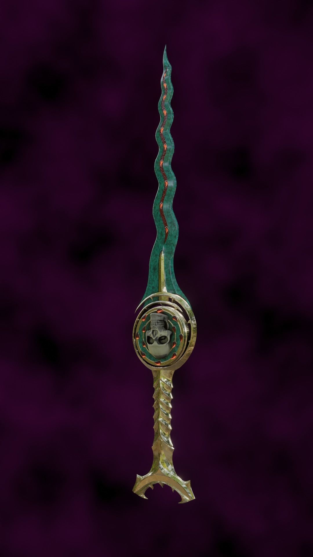 Fantasy Stillmaker Dagger Baldurs Gate 3 3D model 3D printable | CGTrader