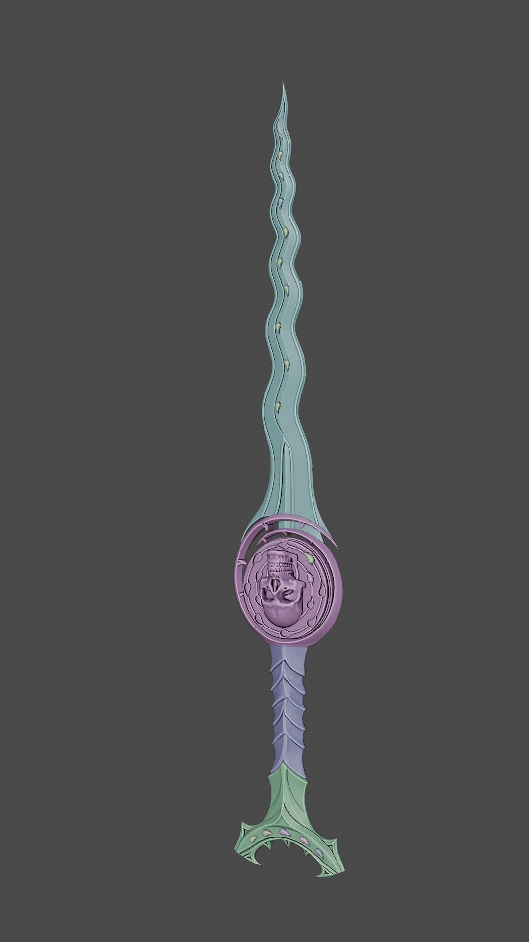 Fantasy Stillmaker Dagger Baldurs Gate 3 3D model 3D printable | CGTrader