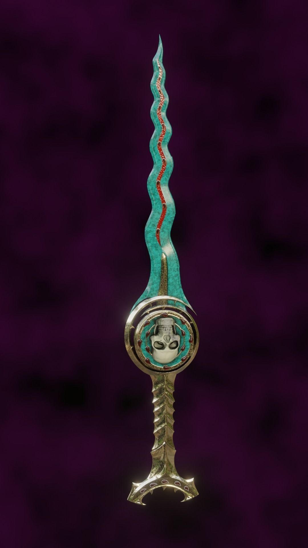 Fantasy Stillmaker Dagger Baldurs Gate 3 3D model 3D printable | CGTrader