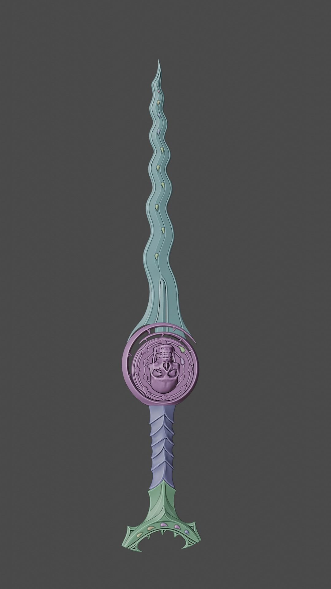 Fantasy Stillmaker Dagger Baldurs Gate 3 3D model 3D printable | CGTrader