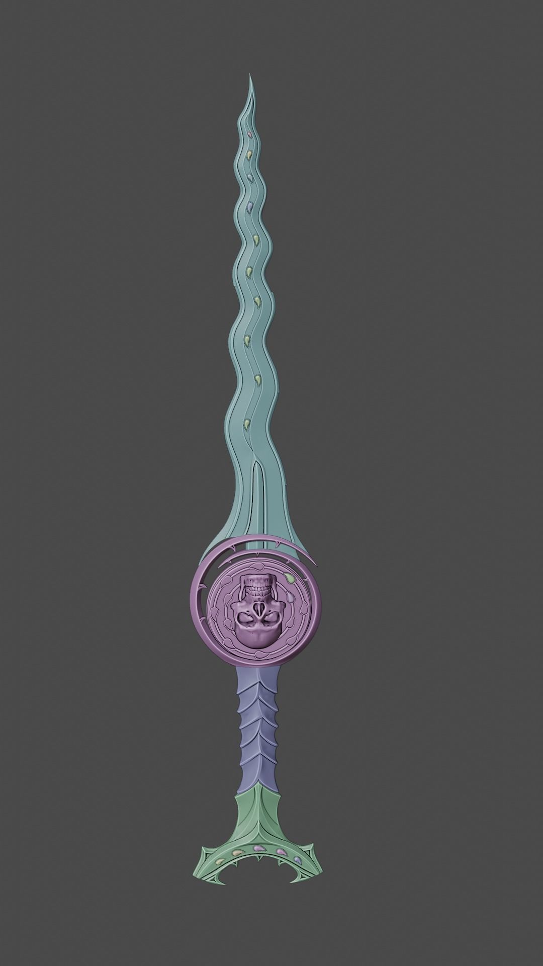 Fantasy Stillmaker Dagger Baldurs Gate 3 3D model 3D printable | CGTrader