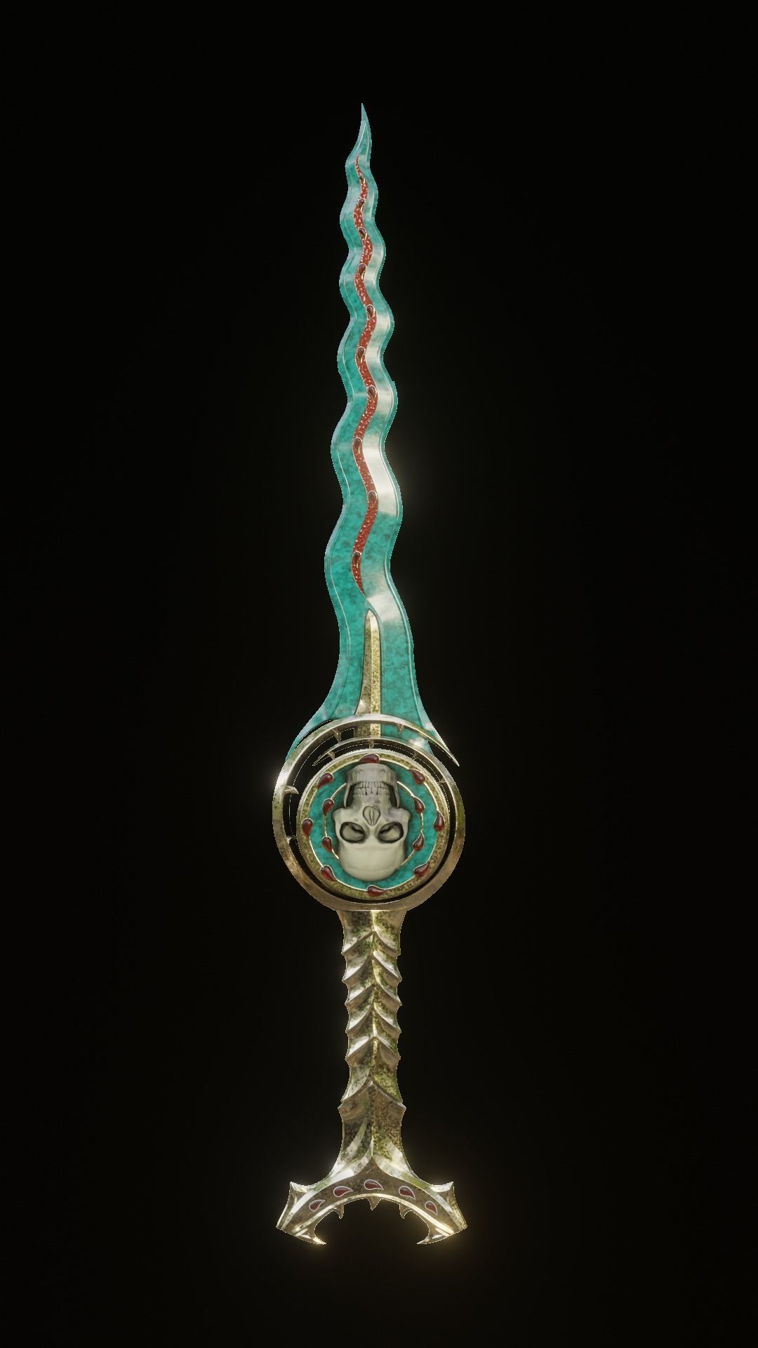 Fantasy Stillmaker Dagger Baldurs Gate 3 3D model 3D printable | CGTrader