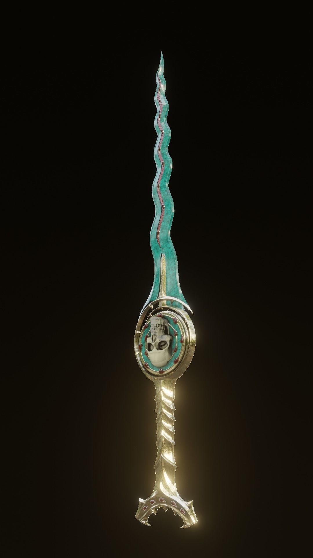 Fantasy Stillmaker Dagger Baldurs Gate 3 3D model 3D printable | CGTrader