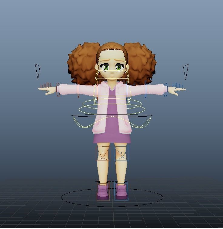 3D model Boondocks - Jazmine Dubois VR / AR / low-poly | CGTrader