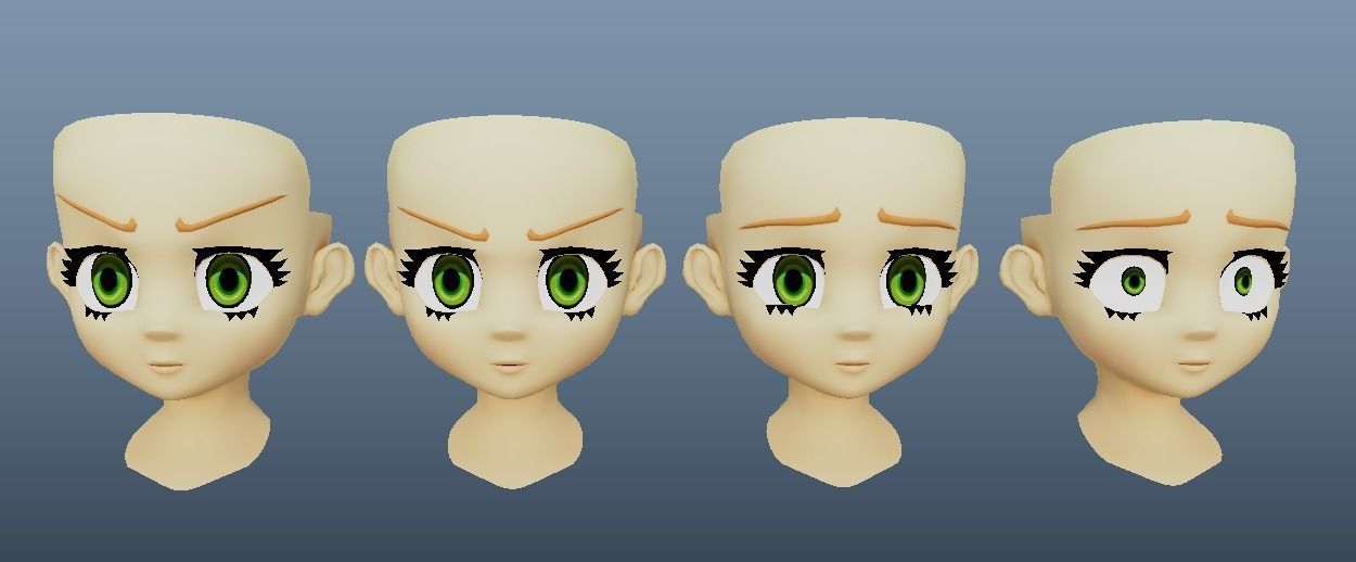 3D model Boondocks - Jazmine Dubois VR / AR / low-poly | CGTrader